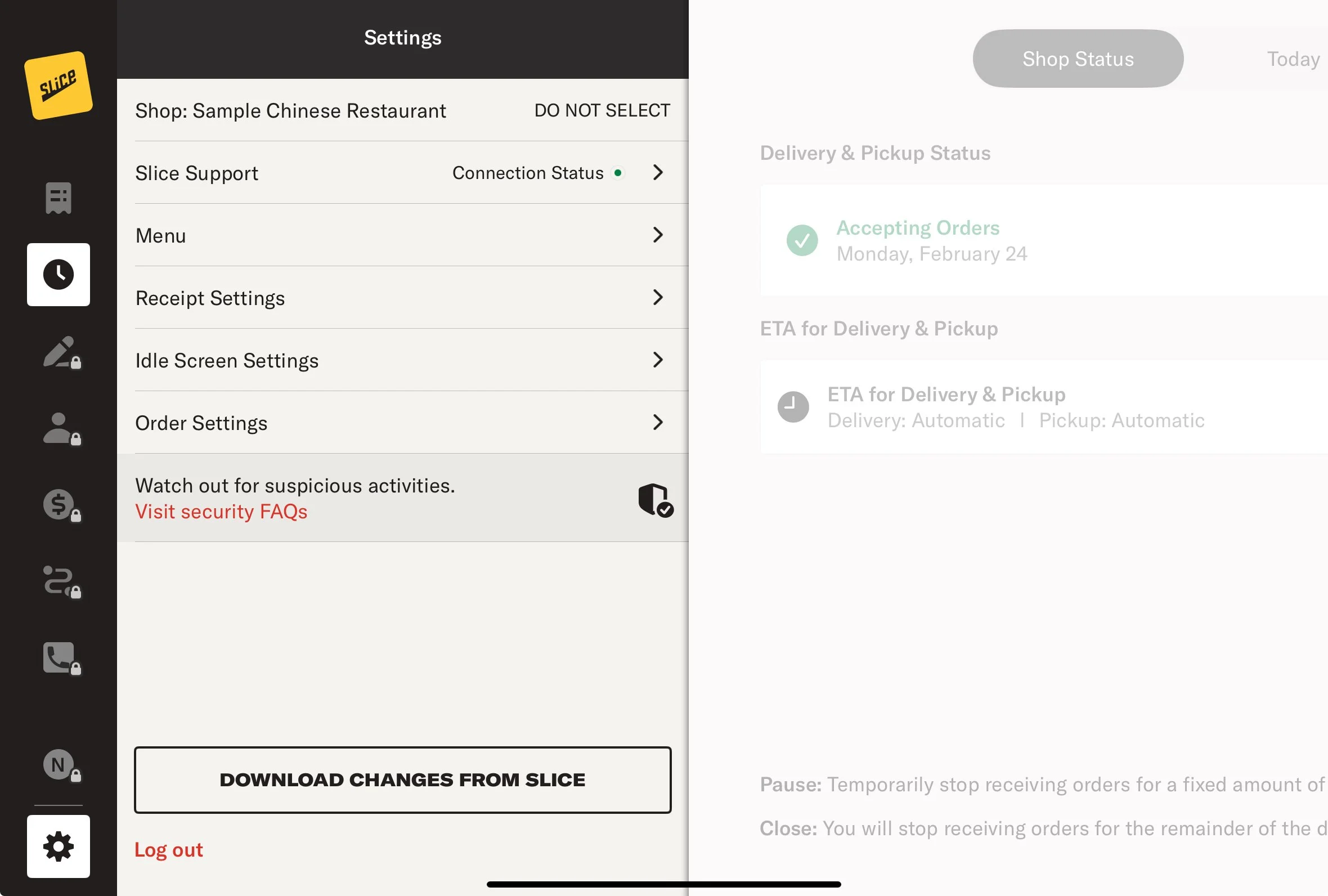 Slice — Online Ordering - Getting Started
